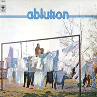 ABLUTION ablution, LP released on 1974 on label cbs