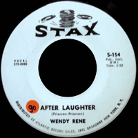 WENDY RENE after laughter, 7inch (SP) released on 1970 on label stax