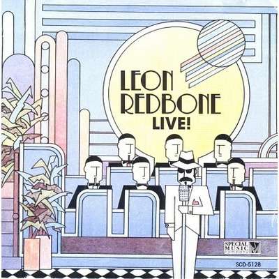 LEON REDBONE live, LP x 2 released on 1985 on label greene stone