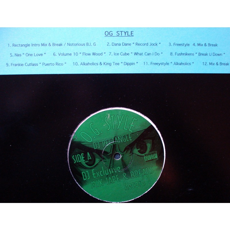 O.g. style - dj exclusive mix tape & breaks record 1 by Dj Rectangle ...