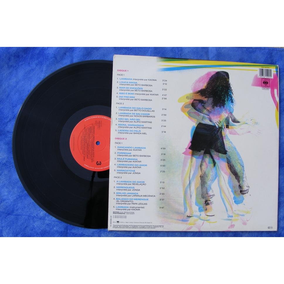 Lambada original version 20 tracks by Various Artists Lambada, LP x 2 ...