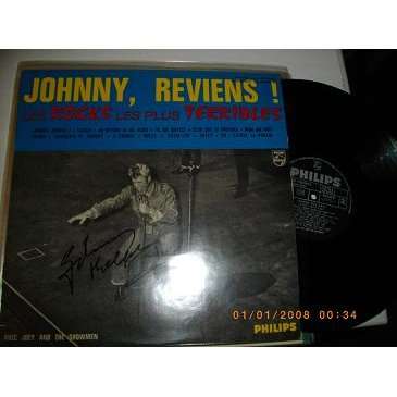 Johnny, reviens! de J Hallyday, 33T chez mick95 - Ref:114964200
