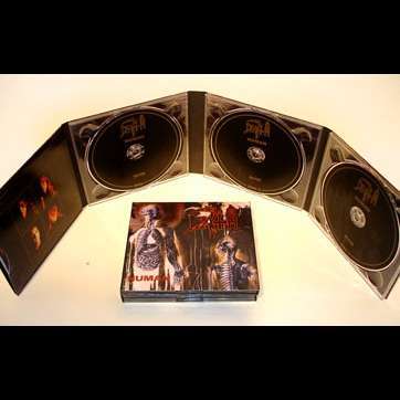 DEATH human. triple cd, CD X 3 for sale on osmoseproductions.com
