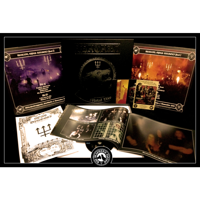 Opus diaboli. boxset by Watain, LP Box set with osmoseproductions - Ref ...