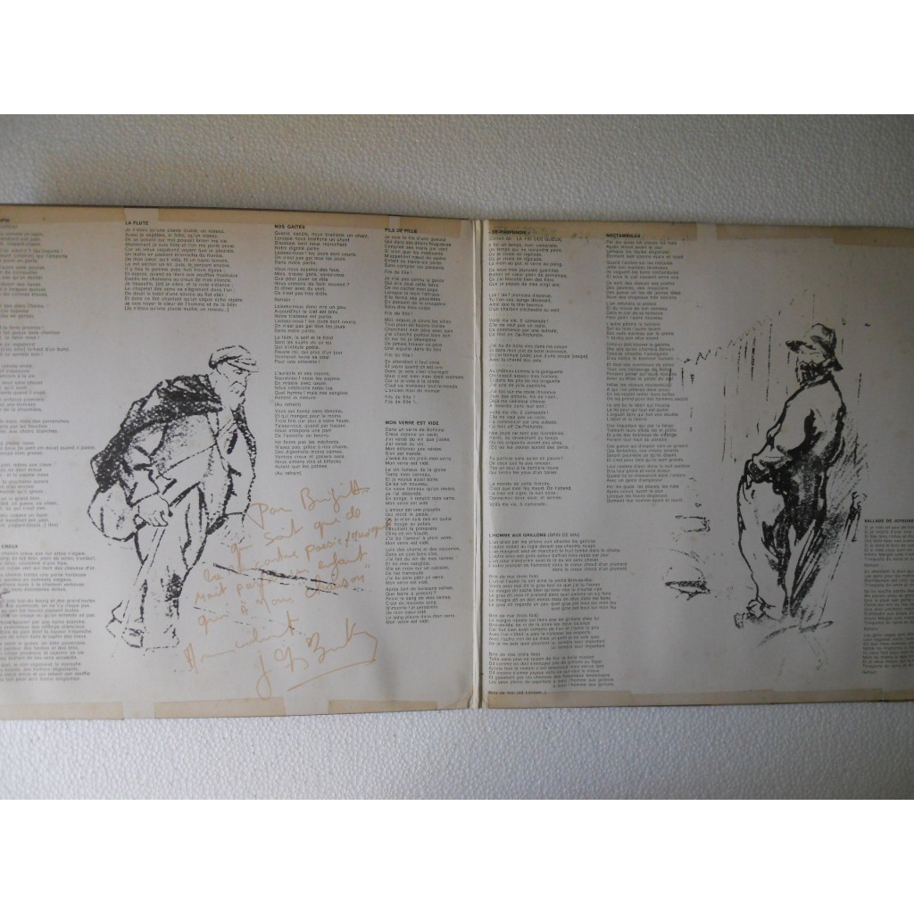 Chante jean richepin de Jean-Guy Barkan, 33T Gatefold chez platine ...