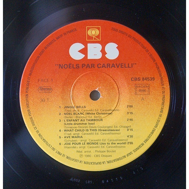 Noels by Caravelli, LP with rarissime - Ref:115170946