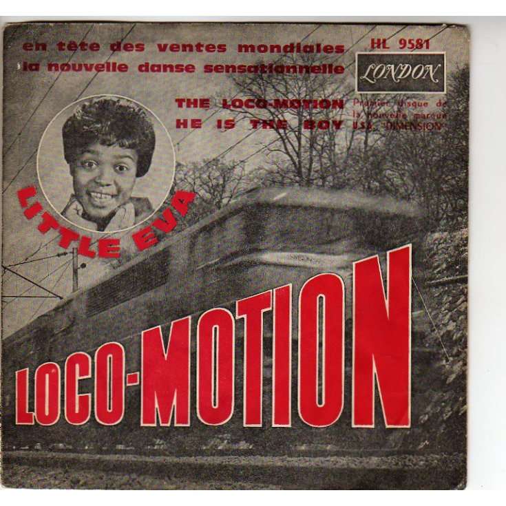 THE LOCO-MOTION/HE IS THE BOY Ð 45 T JUKEBOX by LITTLE EVA, SP with ...