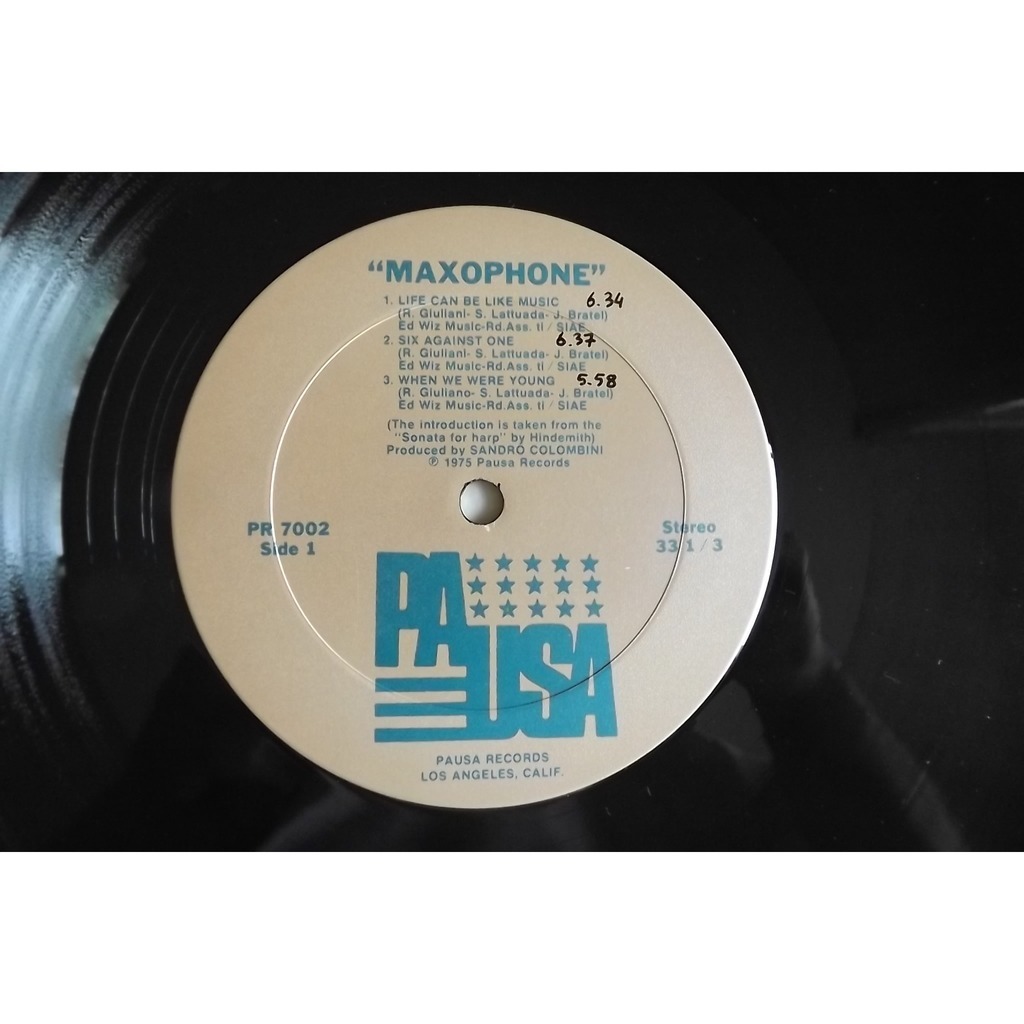 Maxophone de Maxophone, 33T Gatefold chez vendors2 - Ref:115058111