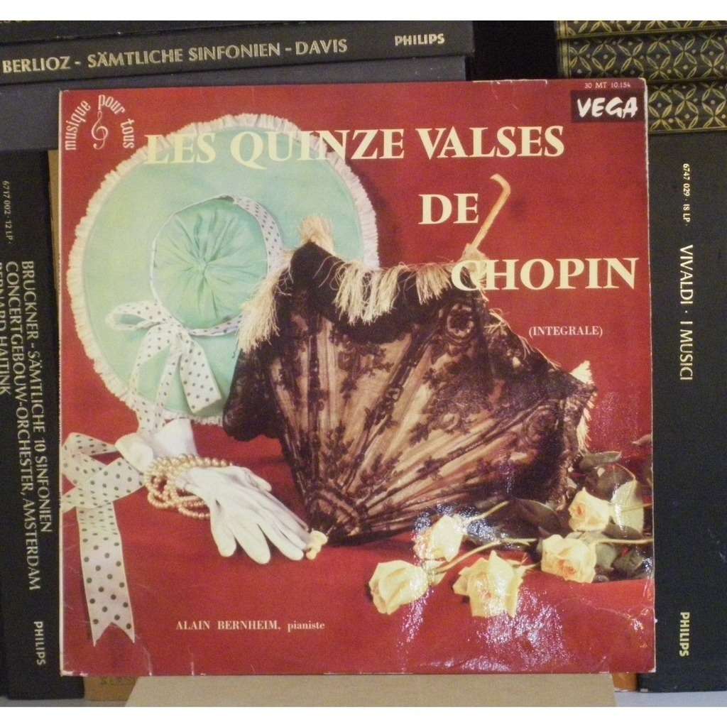 Chopin 15 valses alain bernheim de Chopin 15 Valses Alain Bernheim, 33T ...
